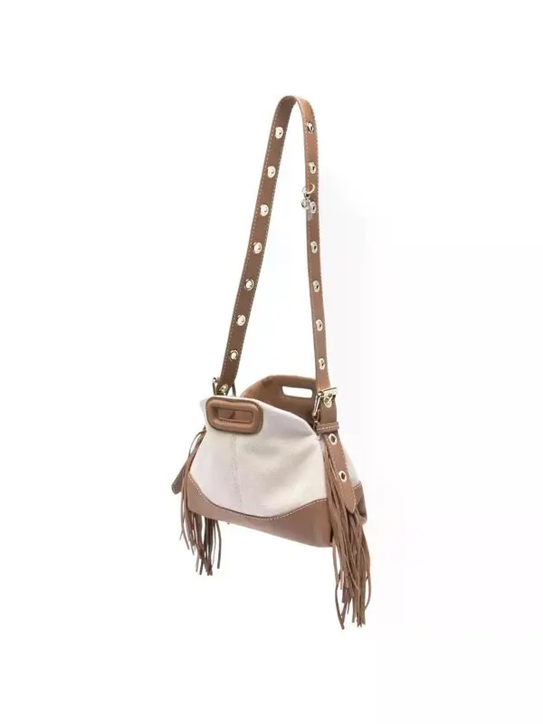 Maje Leather-panelled Tote Bag
