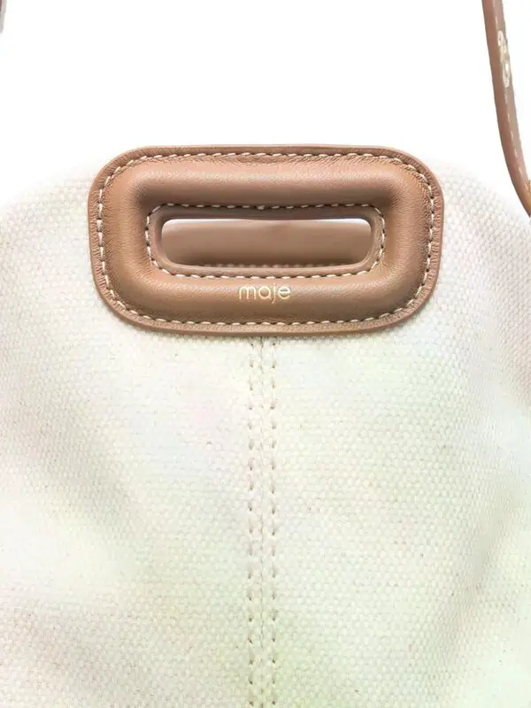 Maje Leather-panelled Tote Bag