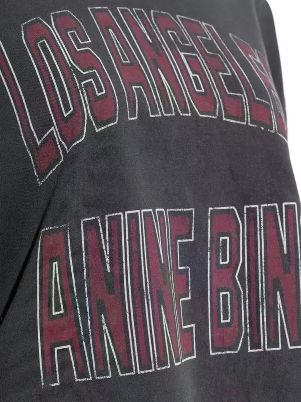 ANINE BING Johnny Logo T-shirt