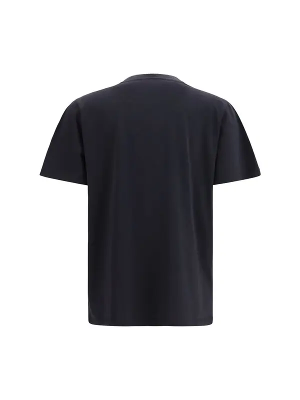 GANNI Strawberry Graphic Cotton T-shirt - Black