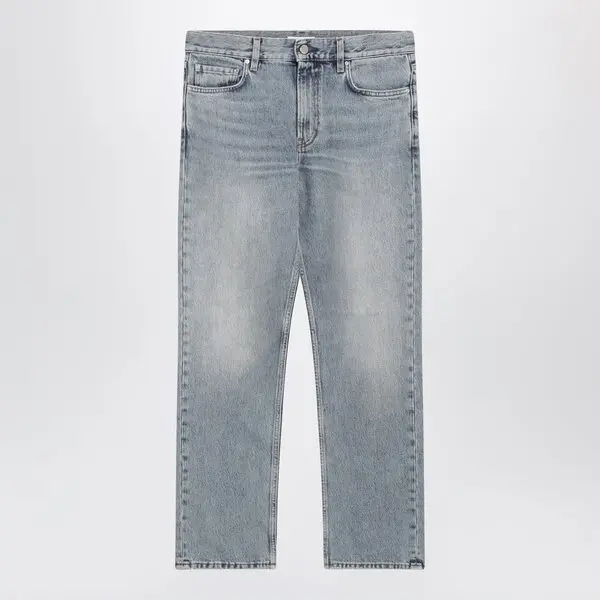 TOTEME Washed-effect Organic Denim Jeans - Blue