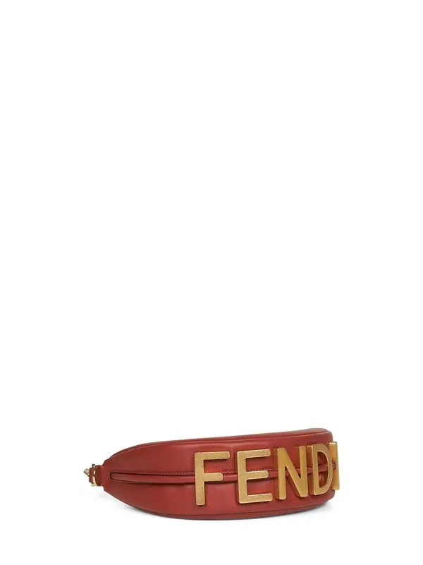 Fendi Brown Leather Hobo Bag - Multicolor