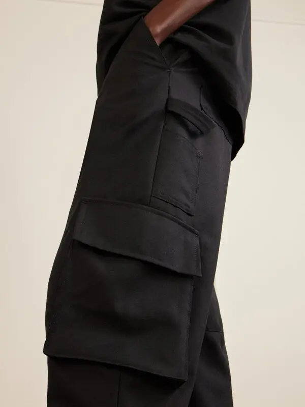 Balenciaga Cotton Wide-leg Cargo Pants