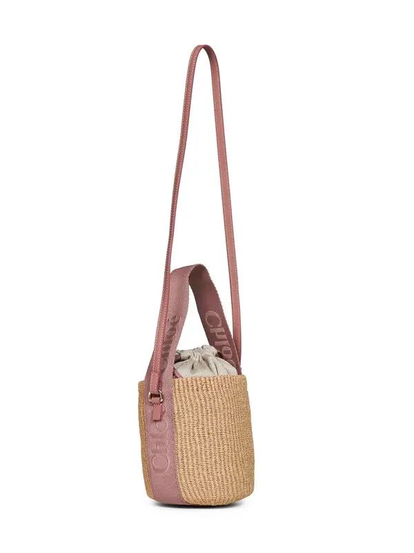 Chloé Small Basket Bag With Drawstring - Multicolor