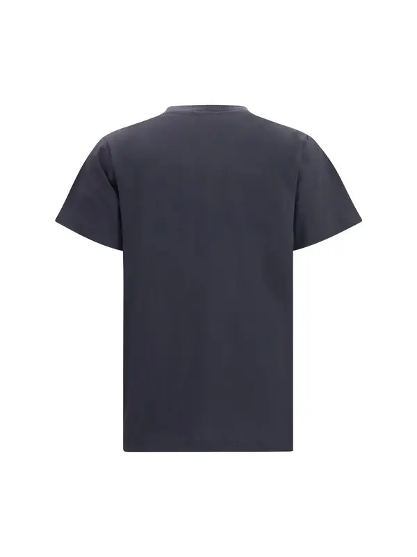 GANNI Logo Crewneck T-shirt - Black