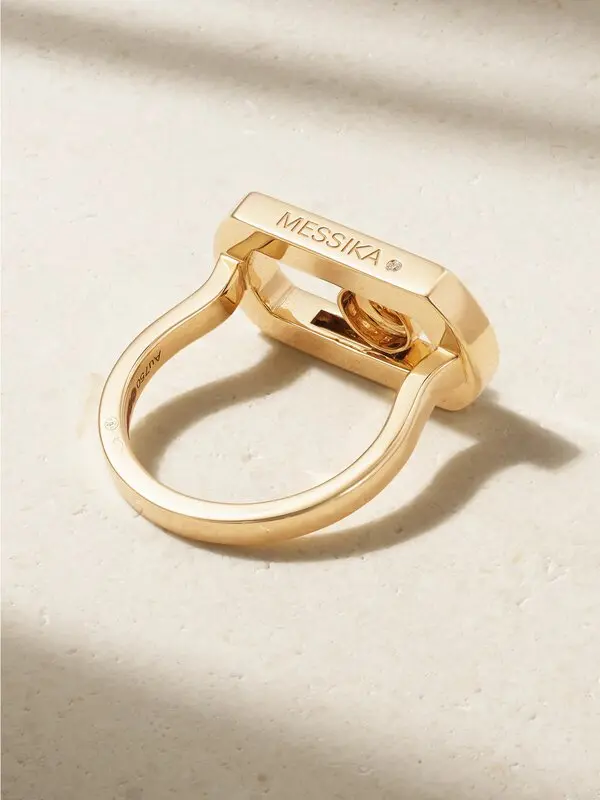 Messika 18-karat Yellow Diamond Ring - Gold