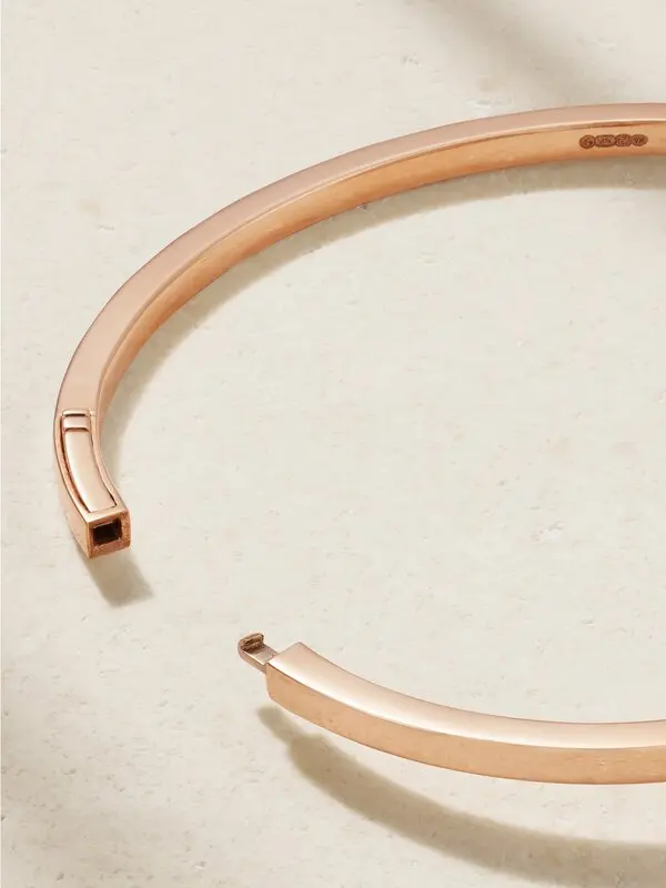 Messika So Move 18k Rose Diamond Pavé Bracelet - Gold