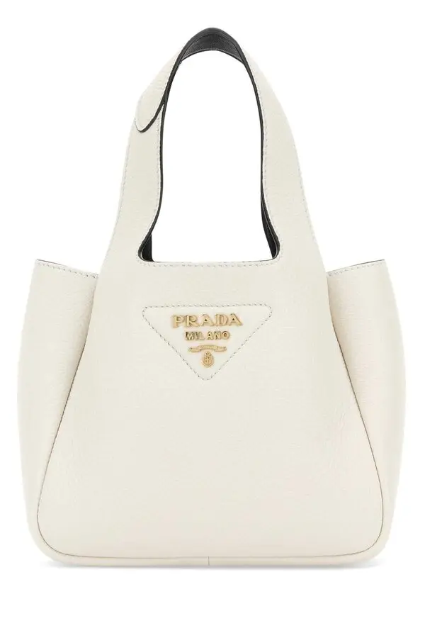 Prada Leather Handbag - White