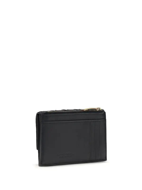Bottega Veneta Knot Card Holder - Blue