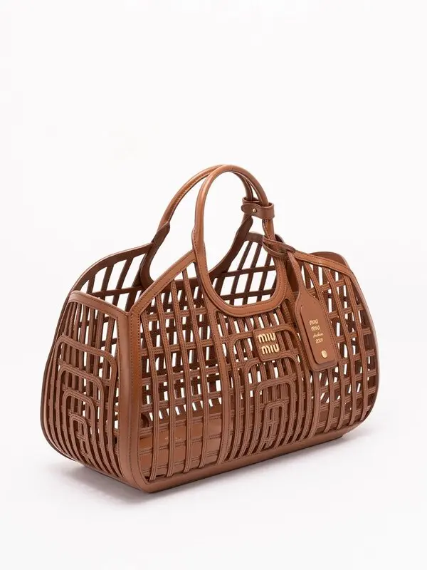 Miu Miu Leather Basket