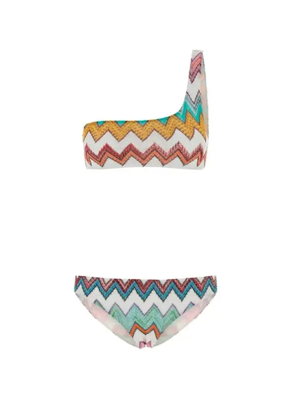 Missoni Two-piece Zigzag Knit Bikini - Multicolor