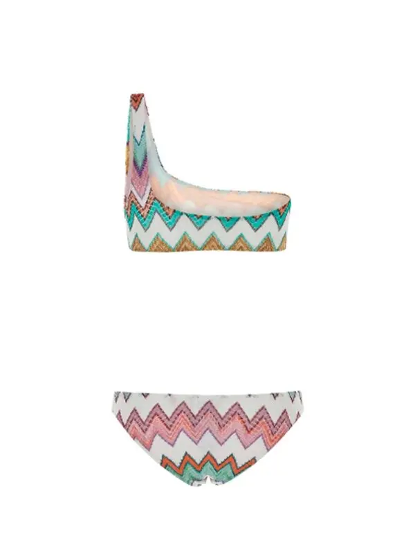 Missoni Two-piece Zigzag Knit Bikini - Multicolor