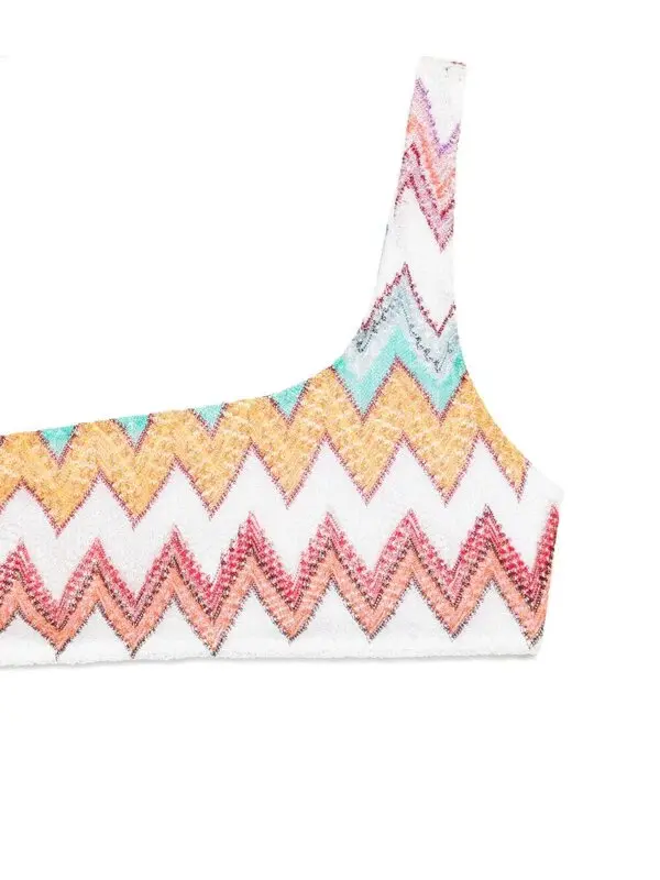 Missoni Two-piece Zigzag Knit Bikini - Multicolor