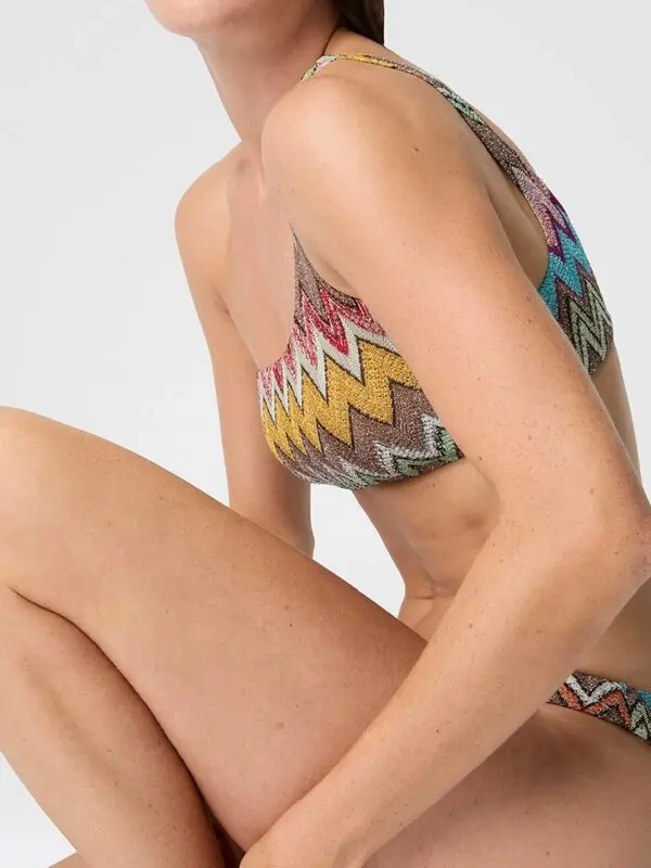 Missoni Two-piece Zigzag Knit Bikini - Multicolor
