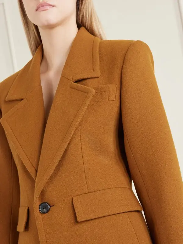 Saint Laurent Brushed Wool Blazer