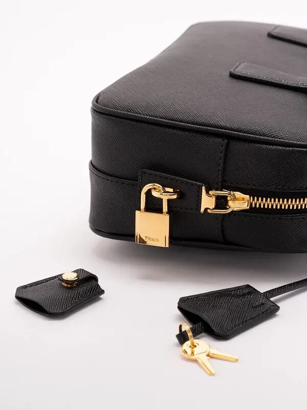 Prada Small Saffiano Leather Handbag - Multicolor
