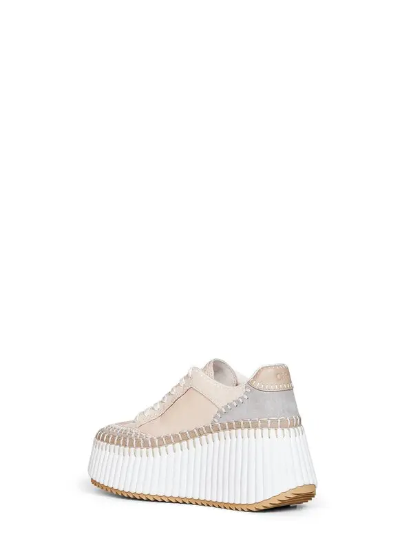 Chloé Nama Wedge Sneakers - Multicolor
