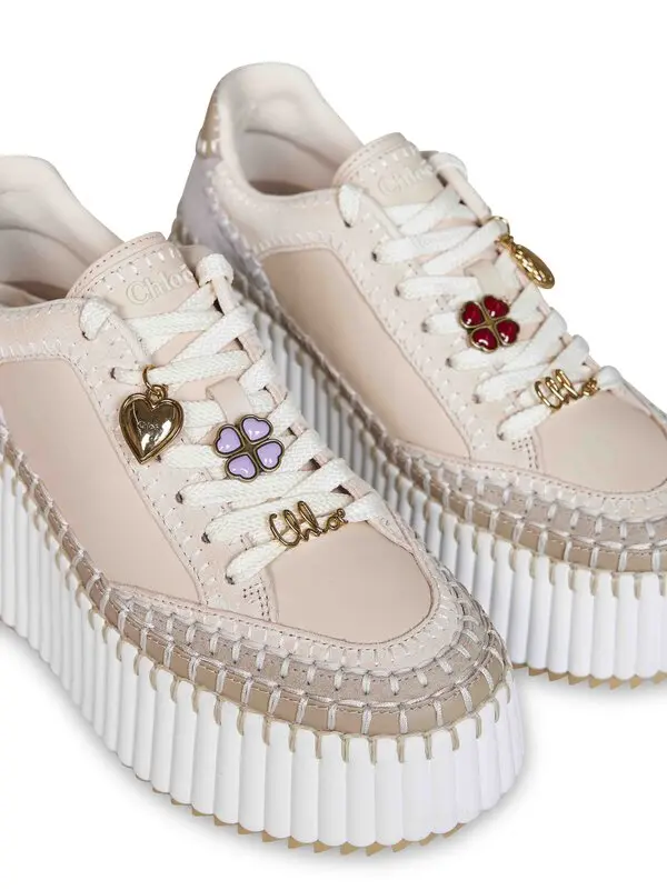 Chloé Nama Wedge Sneakers - Multicolor
