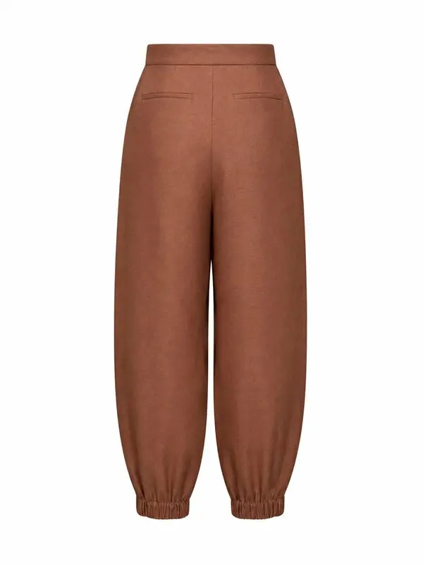 Fendi High-rise Balloon Trousers - Multicolor
