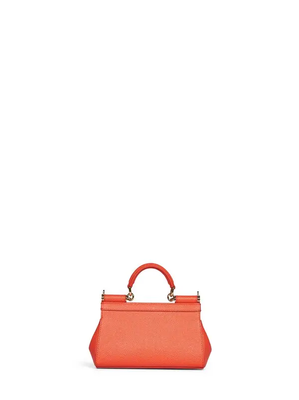 Dolce & Gabbana Dauphine Calf Leather Mini Sicily Handbag - Multicolor