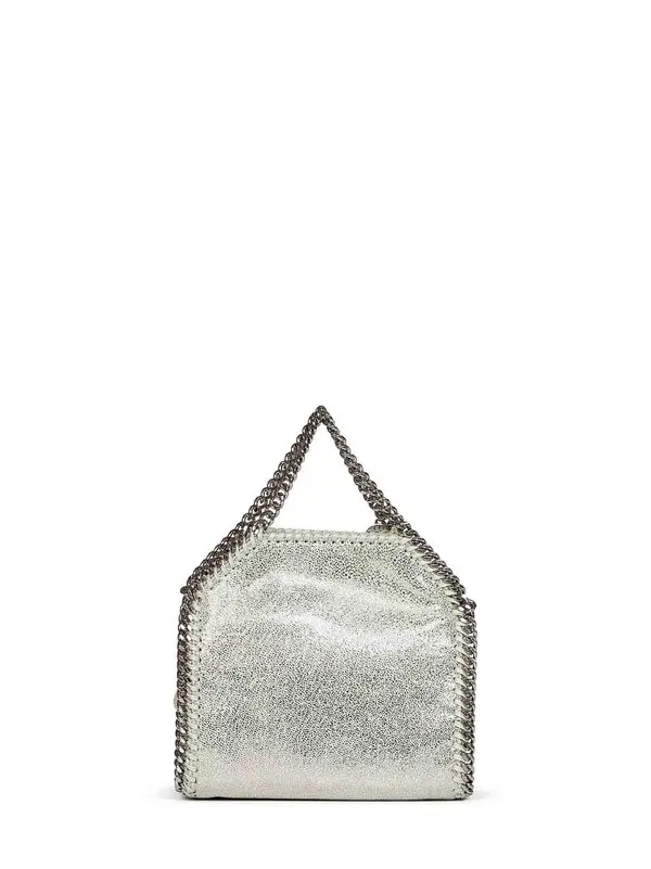 Stella McCartney Falabella Tiny Tote Bag In Light Lime - Multicolor