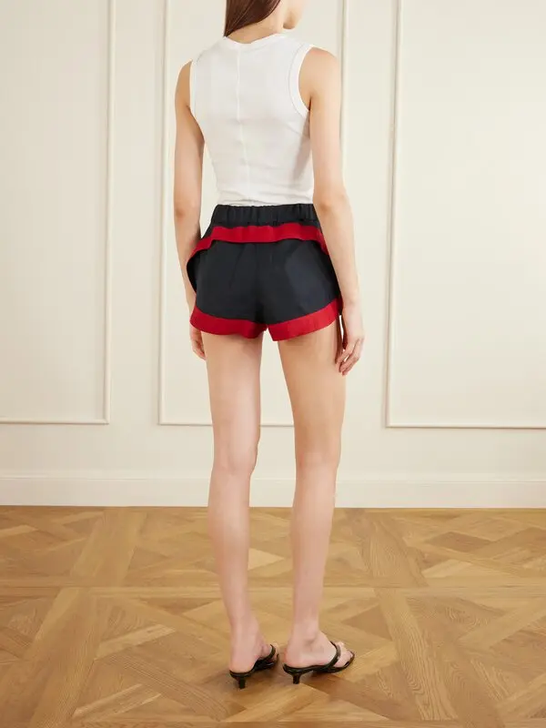 LIBEROWE Stella Tiered Linen Shorts