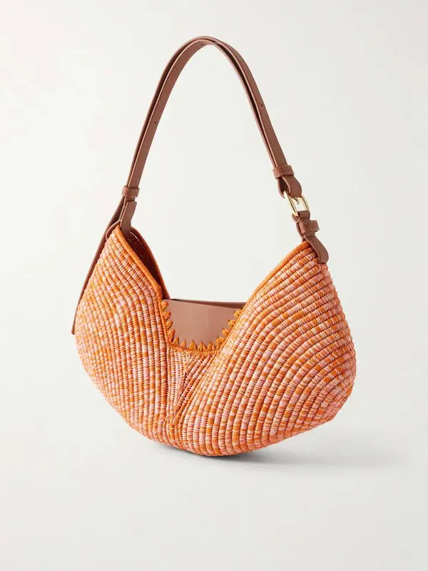 Loewe Paula's Ibiza Medium Raffia Shoulder Bag