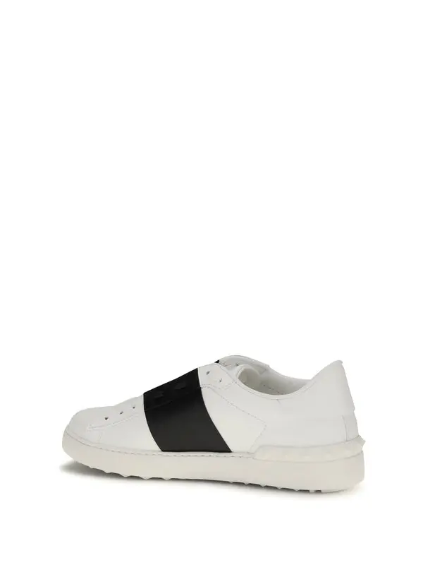 Valentino Garavani Open Sneakers In Vitello Tecnic Calfskin