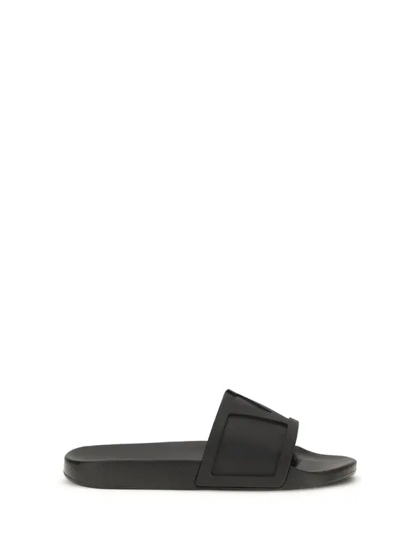 Valentino Garavani Coolside Slider Sandals - Black