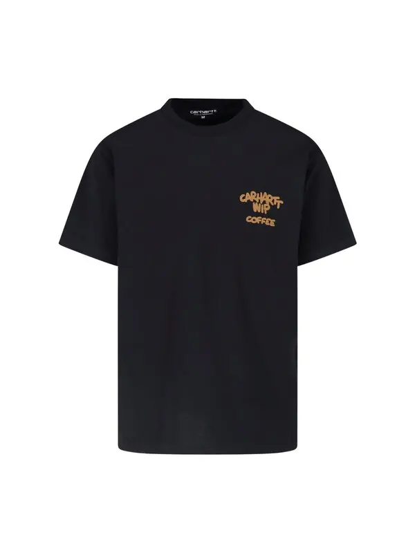Carhartt Work In Progress T-shirt "coffee Break - Black