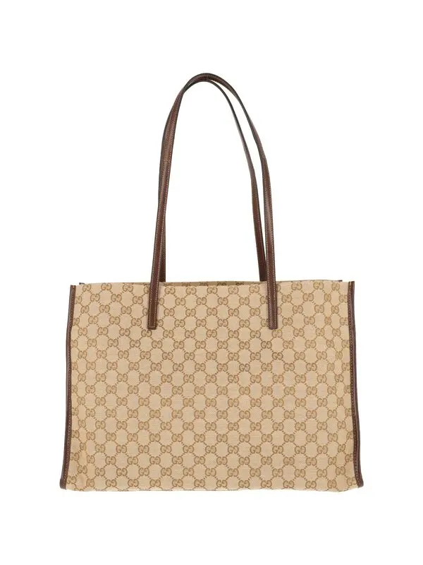 Gucci Londra Large Tote Bag - Beige