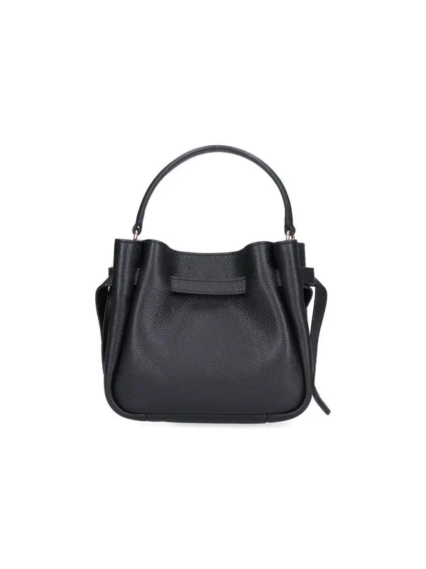 Tory Burch Romy Mini Bucket Bag - Black