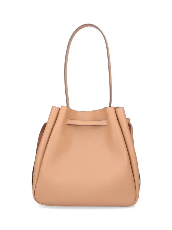 Tory Burch Romy Bucket Bag - Beige