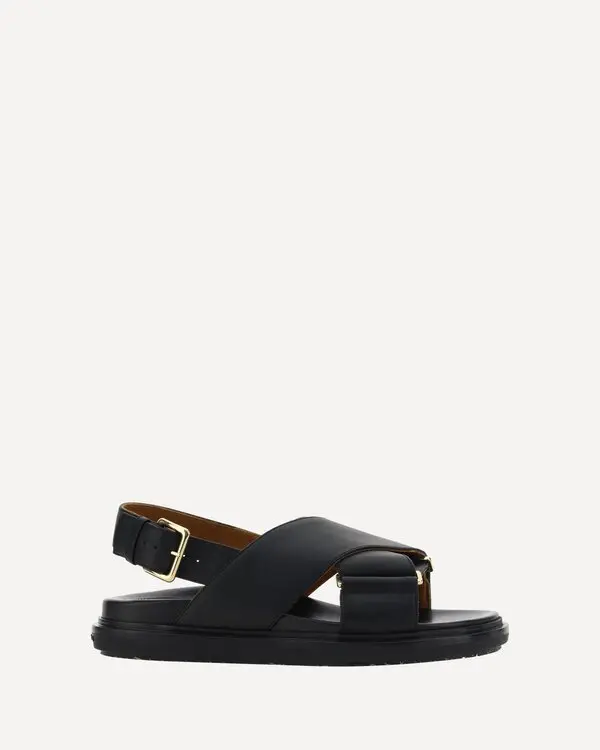 Marni Fussbett Sandals - Black
