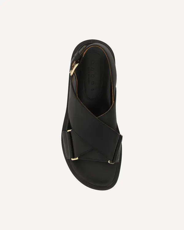 Marni Fussbett Sandals - Black