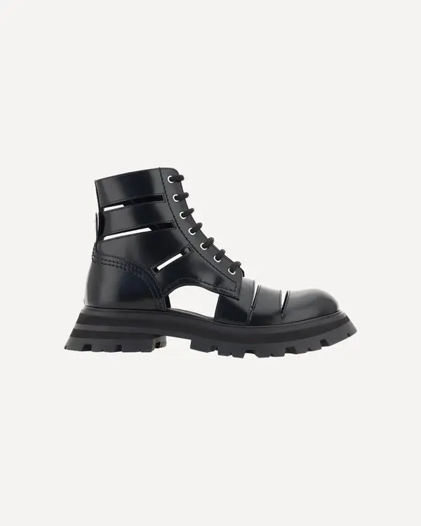 Alexander McQueen Wander Combat Boots