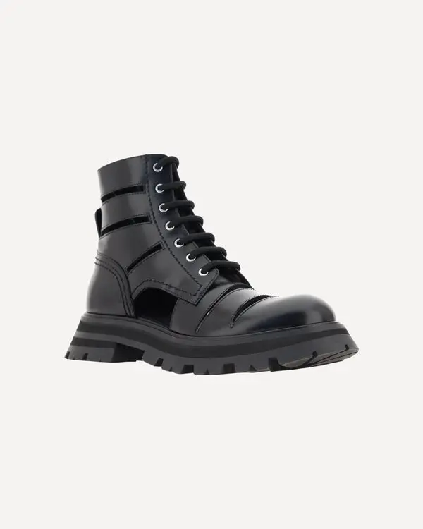Alexander McQueen Wander Combat Boots