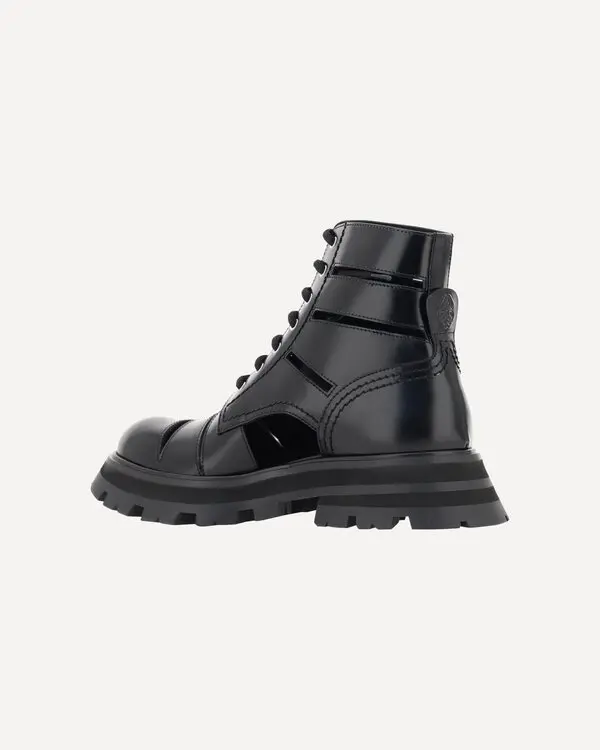 Alexander McQueen Wander Combat Boots