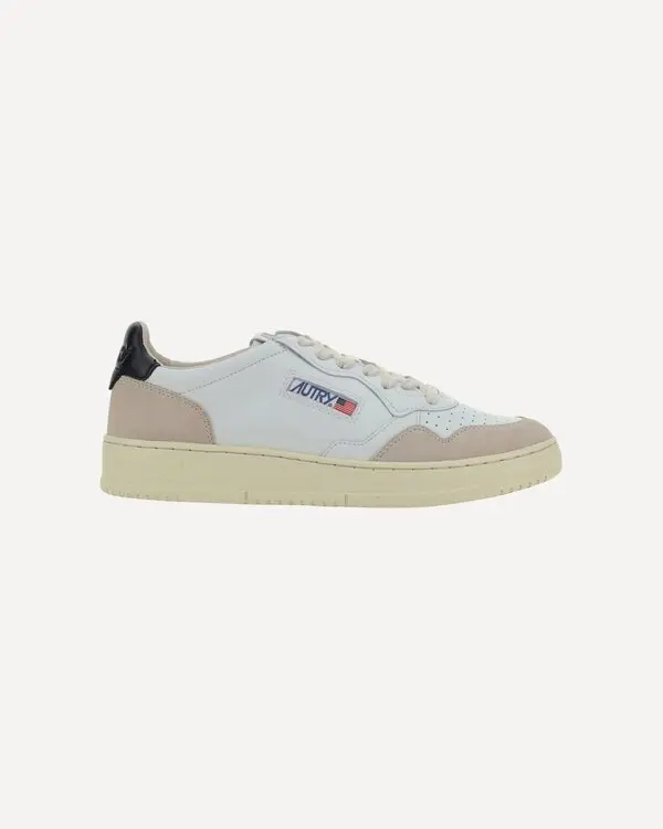 AUTRY Medalist Leather Sneakers - White