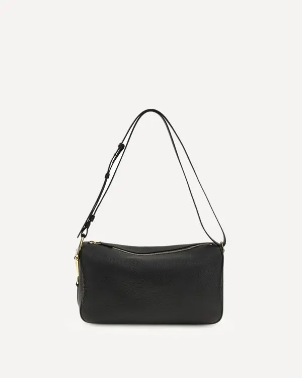 Gucci Half Horsebit Shoulder Bag - Black