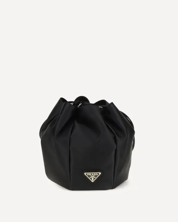 Prada Satin Pouch - Black