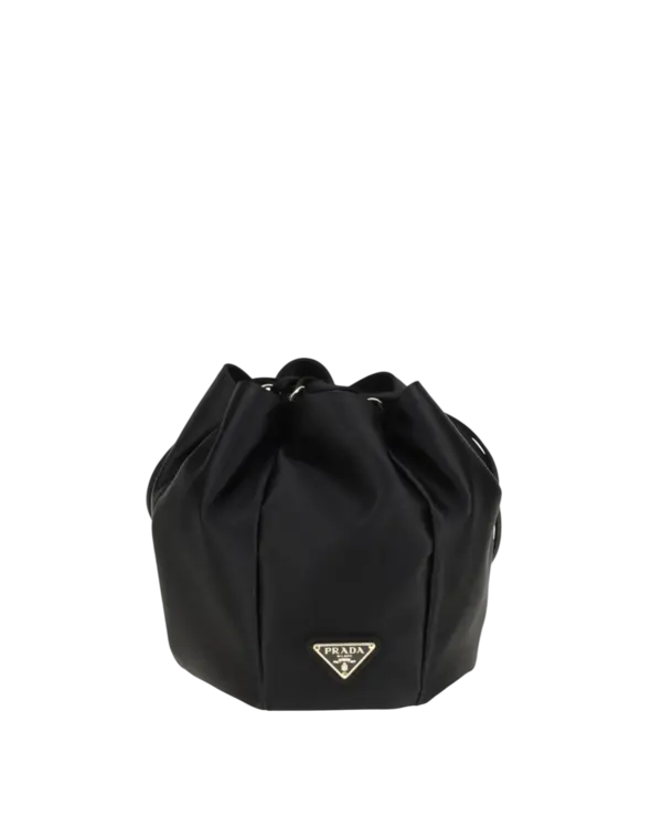 Prada Satin Pouch - Black