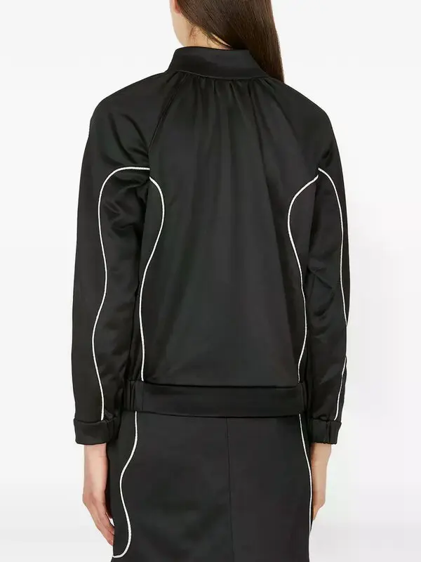 PERKS AND MINI Graphic Logo Embroidery Jacket