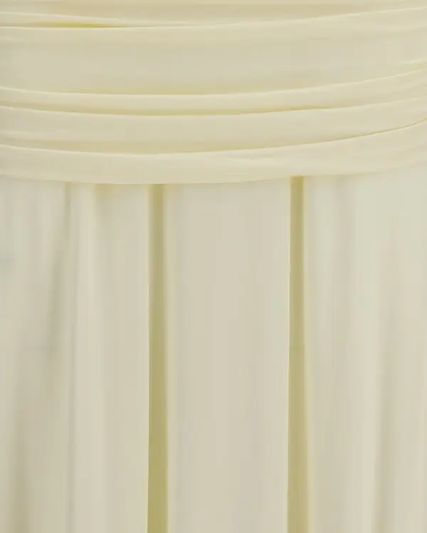 SELF-PORTRAIT Draped Jersey Dress