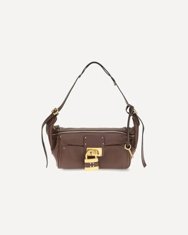 Chloé Small Paddington Shoulder Bag - Brown