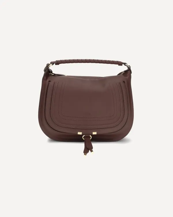Chloé Marcie Shoulder Bag - Brown