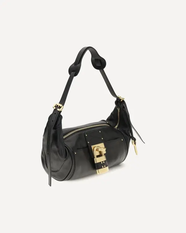 Chloé Small Paddington Shoulder Bag - Black