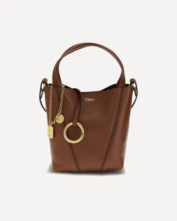 Chloé Spin Shoulder Bag - Brown