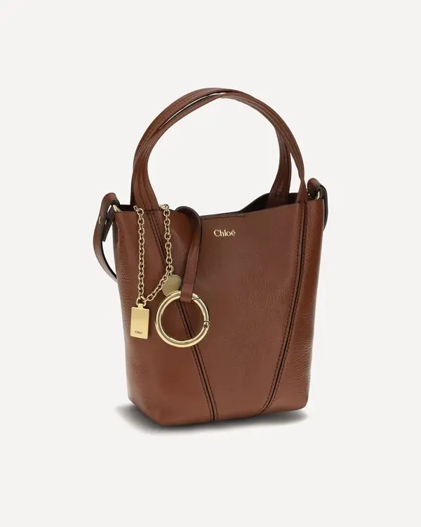 Chloé Spin Shoulder Bag - Brown