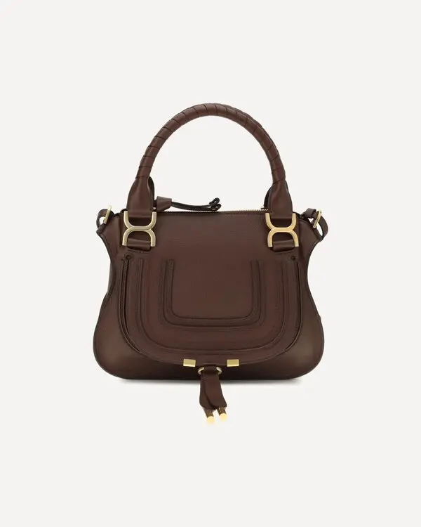 Chloé Marcie Top Handle Bag - Brown